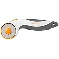 Amazon.com: Fiskars 01-005828 Titanium Comfort Stick Rotary Cutter, 45 ...