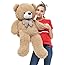 Amazon.com: Big Teddy Bear 30" - Tan: Toys & Games