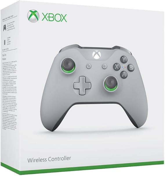 Xbox Wireless Controller - Grey/Green: Amazon.co.uk: PC & Video Games