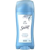 Amazon.com: Secret Invisible Solid Antiperspirant Deodorant, Unscented ...