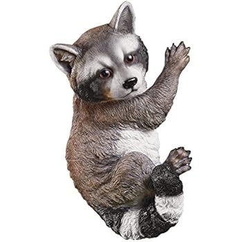 Amazon.com : Bits and Pieces - Baby Bear Up a Tree Garden Peeker - Tree ...