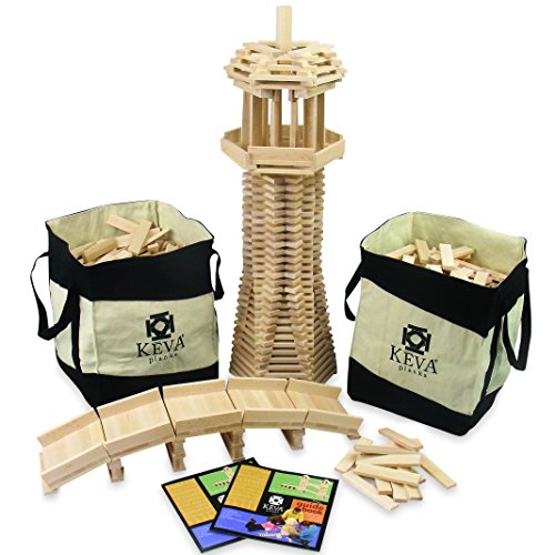 MindWare KEVA Maple 800 Planks - Free-Form 3D Building for Kids ...
