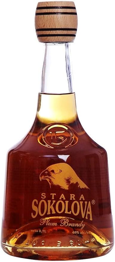 Stara Sokolova 7-Year-Old Slivovitz Plum Brandy, Serbian Rakija Drink ...