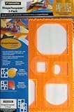 Amazon.com : Fiskars Circle Shape Template : Paper Punches : Arts ...
