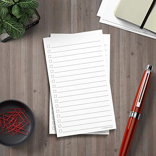 321Done Checklist Cards Set Of 100 3 X 5 Double Sided Index Cards 