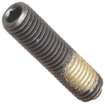 Alloy Steel Set Screw, Black Oxide Finish, Hex Socket Drive, Cup Point ...