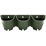 Wonderwall Self Watering Vertical 3 Pocket Garden Wall Planter Outdoor ...