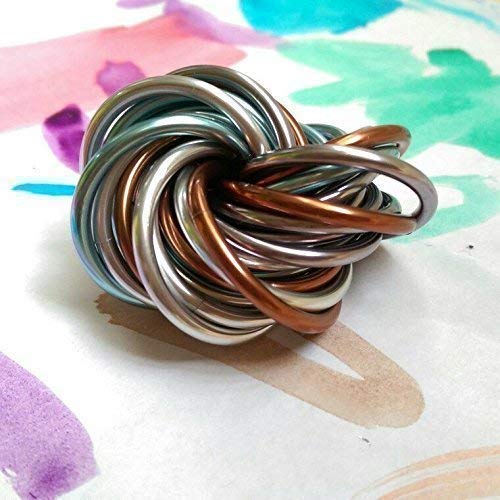 Mobii Custom Color Mix, Medium: Fidget Ball Stress Mobius Toy Restless ...