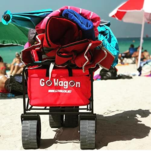 GoWagon - All Terrain Multipurpose utility folding wagon with wide ...