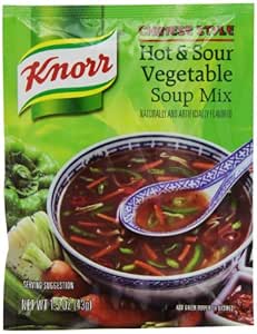 Amazon.com : Knorr Vegetable Soup Mix, Hot and Sour, 1.5 Ounce (Pack of 48) : Packaged Vegetable ...