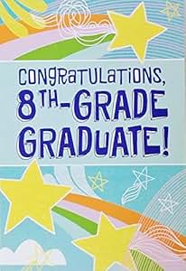 Amazon.com : Congratulations 8th Grade Graduate - Graduation Greeting ...