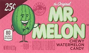Amazon.com : Lemonhead Chewy Candy, Melon, 0.8 Ounce (Pack of 24 ...