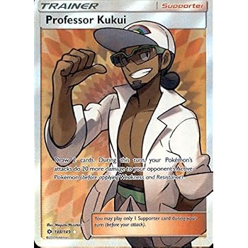 Amazon.com: Professor Kukui - 148/149 - Full Art Ultra Rare - Pokemon ...