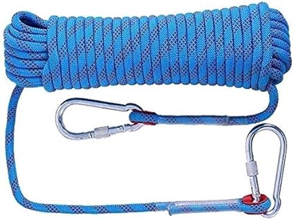 Ccfgh Cuerda de seguridad azul, cuerda aérea, cuerda de rescate de ...