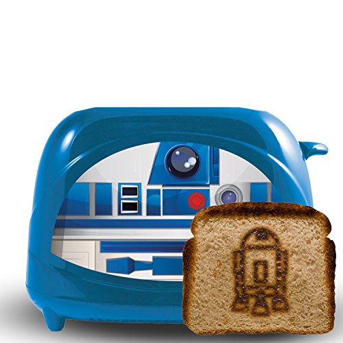 Uncanny Brands Star Wars R2-D2 Empire 2-Slice Toaster- Toasts Iconic ...