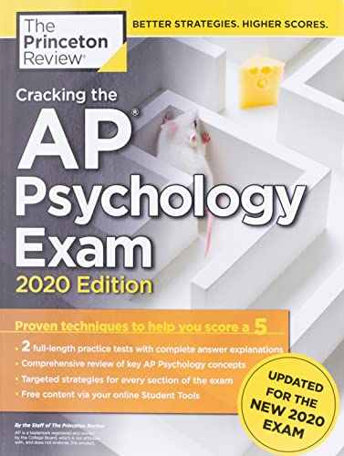 Amazon.com: Cracking the AP Psychology Exam, 2020 Edition: Practice ...