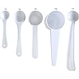 Amazon.com: shudyear set of 5 plastic measuring spoons (1 g, 2 g, 3 g ...