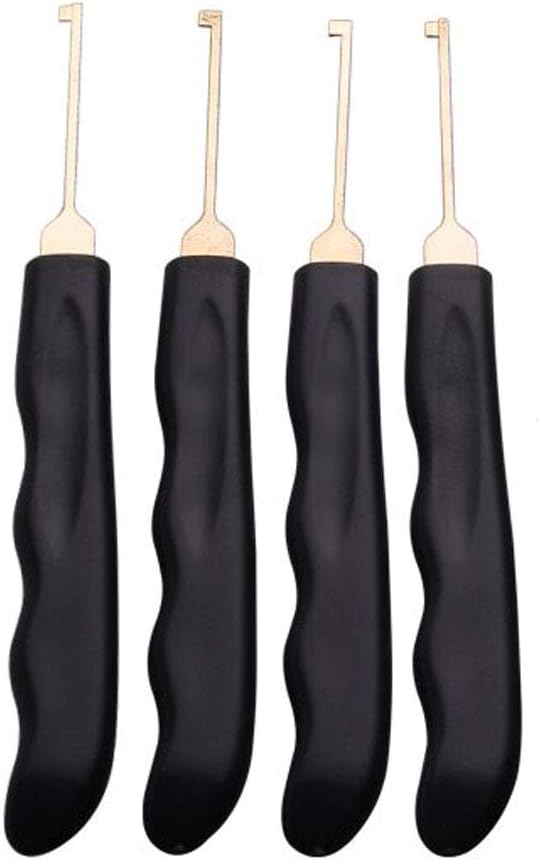 Loboo Idea 4-Pieces Kaba Lock Pick Hooks, Dimple Kaba Lock Pick Set ...