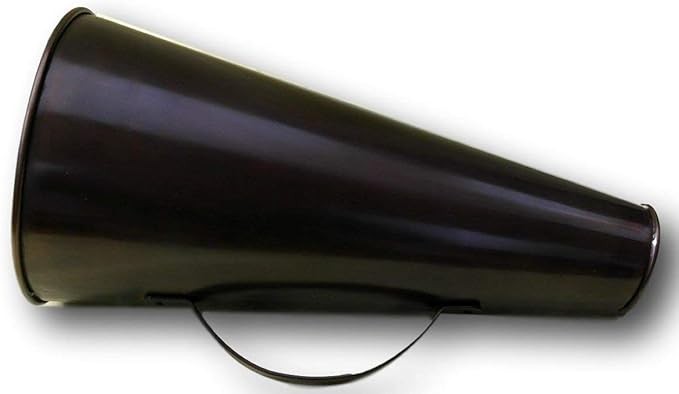 Vintage Style Large Metal Megaphone: Amazon.co.uk: Kitchen & Home