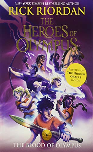 The Heroes of Olympus, Book Five The Blood of Olympus (new cover) (The ...