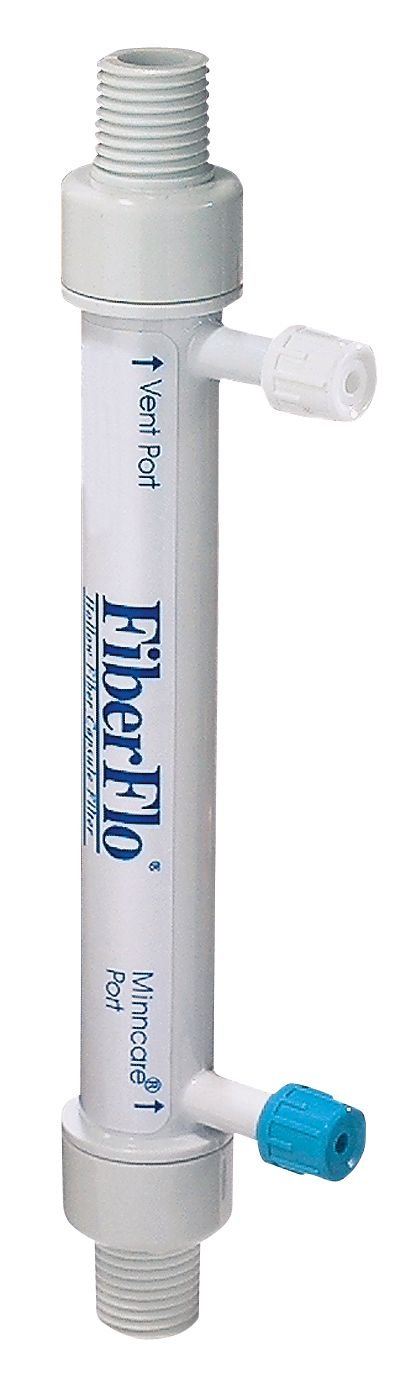 Minntech Hollow Fiber Filter Capsules; 0.5 to 2.5 L/min Flow Range, 0.1 ...