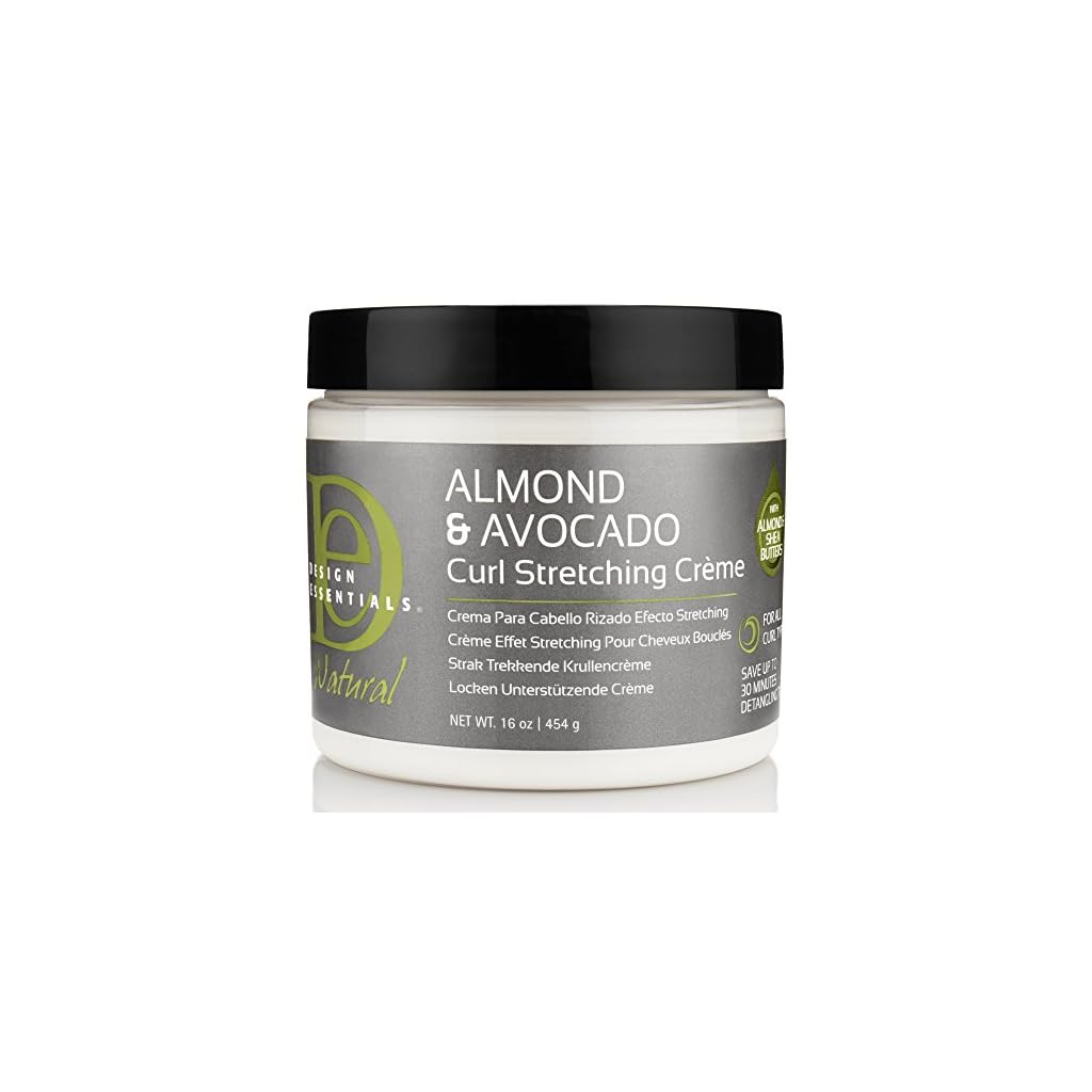 Design Essentials Natural Almond & Avocado Curl Stretching Cream For ...