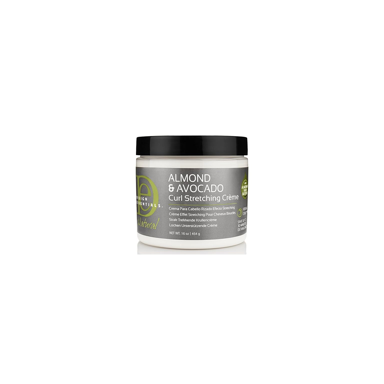 Design Essentials Natural Almond & Avocado Curl Stretching Cream For ...