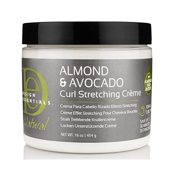 Design Essentials Natural Almond & Avocado Curl Stretching Cream For ...