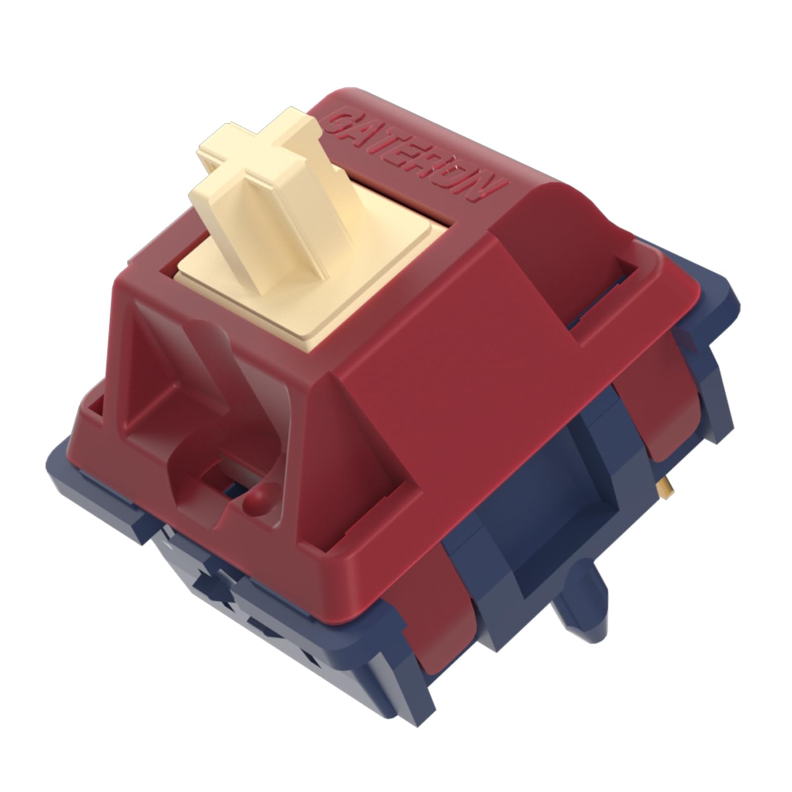 GATERON Quinn Keyboard Switches, Tactile 59gf RGB 5 Pin Pre Lubed for ...