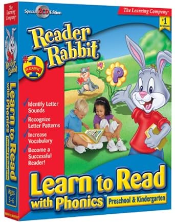 Reader Rabbit Learn to Read Phonics (Preschool & Kindergarten): Amazon ...