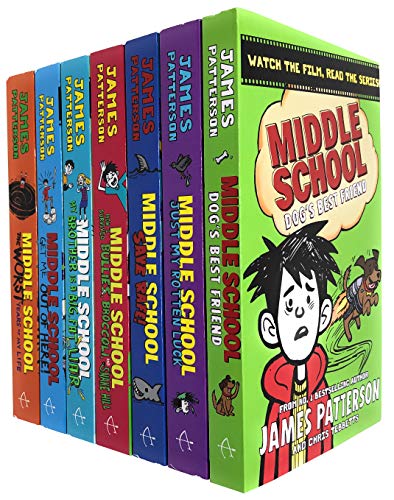 Middle School 7 Books Collection Set by James Patterson (Dogs Best ...