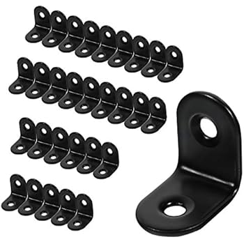 Amazon.com: BAOEF Corner Brace,20MM20MM Stainless Steel Small Bracket ...