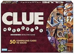 Amazon.com: Hasbro Gaming Clue Mysteries: Toys & Games