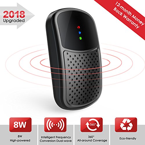 Ultrasonic Pest Repeller Mosquito Repellent - 2018 Upgraded 10W High ...
