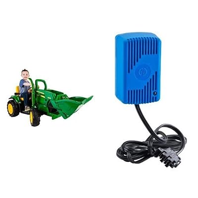 Buy Peg Perego John Deere Green Ground Loader Ride On with 12 Volt ...