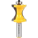 Yonico 16266 2 Bit Miter Frame Molding Router Bit Set, Matching Door ...