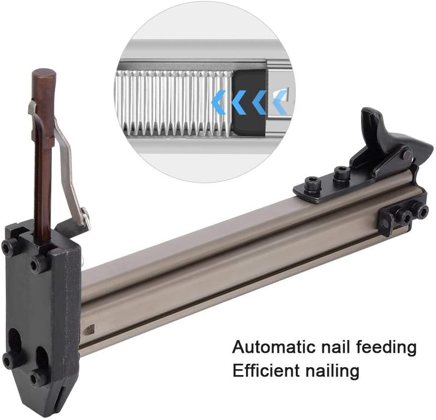 Manual Slotted Nail Gun Steel Stapler Ergonomic Semi-Automatic Nail Gun ...