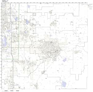 Greeley, CO ZIP Code Map Not Laminated : Amazon.ca: Office Products