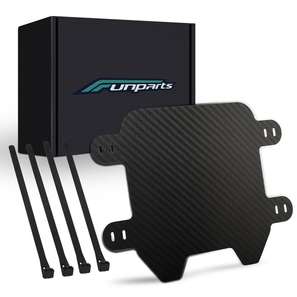 Funparts Carbon Fiber Number License Plate for Sur Ron Surron LBX ...