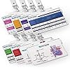EKG Buddy Badge Card Set - Doubled Sided Nurse ECG Interpretation Guide ...