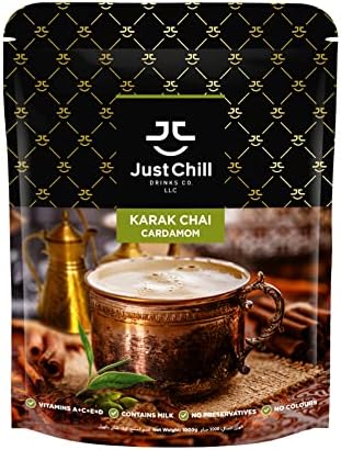 Just Chill Drinks Co. Tea Premix - Rich and Authentic Karak Chai ...