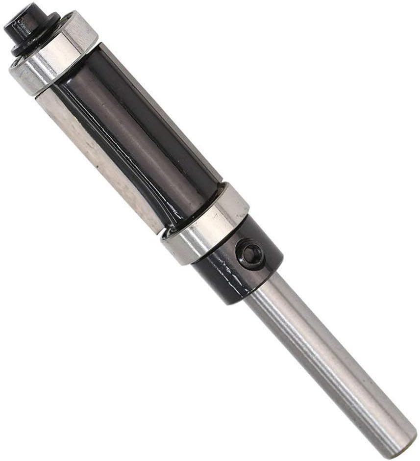 Gasea 1/4″ Shank Top & Bottom Bearing Flush Trim Router Bit Woodworking ...