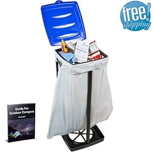 Amazon.com: Trash Bag Frame Holder Garbage Bag Stand Holder Camping Rv ...