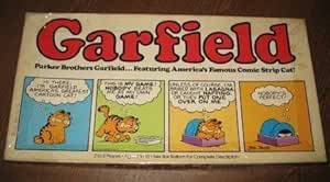 Amazon.com: Vintage Garfield Board Game 1981: Toys & Games