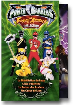 Power Rangers - Coffret Force Animale 4 VHS: Ashley, Karen, Yong Bosh ...