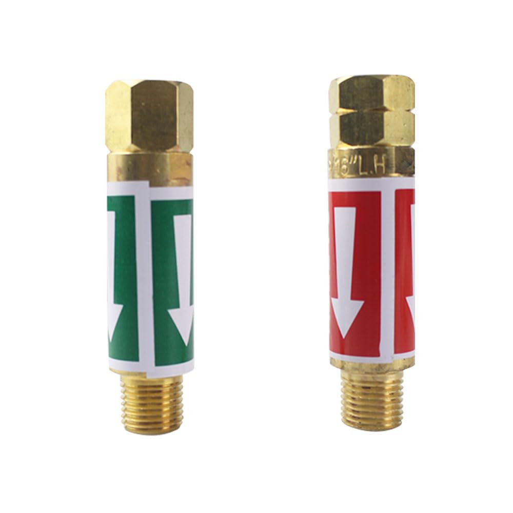 Mua Oxygen and Acetylene Flashback Arrestors Set Regulator End 9/16-18 ...