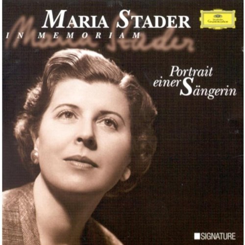 Maria Stader - Portrait einer Sängerin: Compositeurs divers, Jean ...