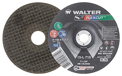 Walter 15L710 FLEXCUT Flexible Grinding Wheel [Pack of 25] - A-100-X ...