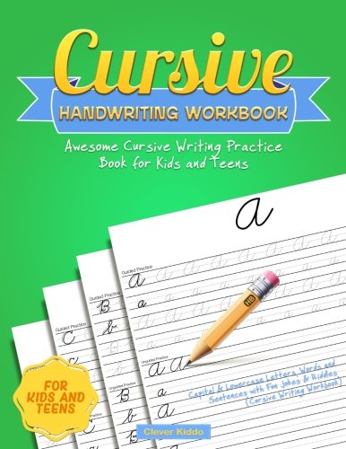 Buy Cursive Handwriting Workbook Awesome Cursive Writing Practice Book 