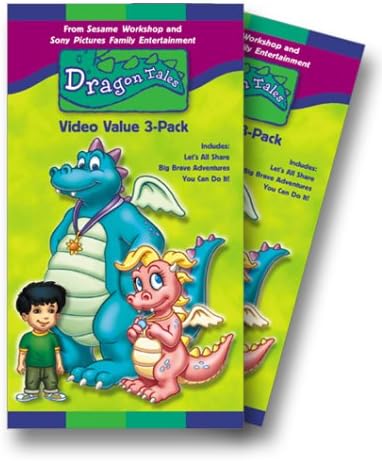 Amazon.com: Dragon Tales (Let's All Share / Big Brave Adventures / You ...